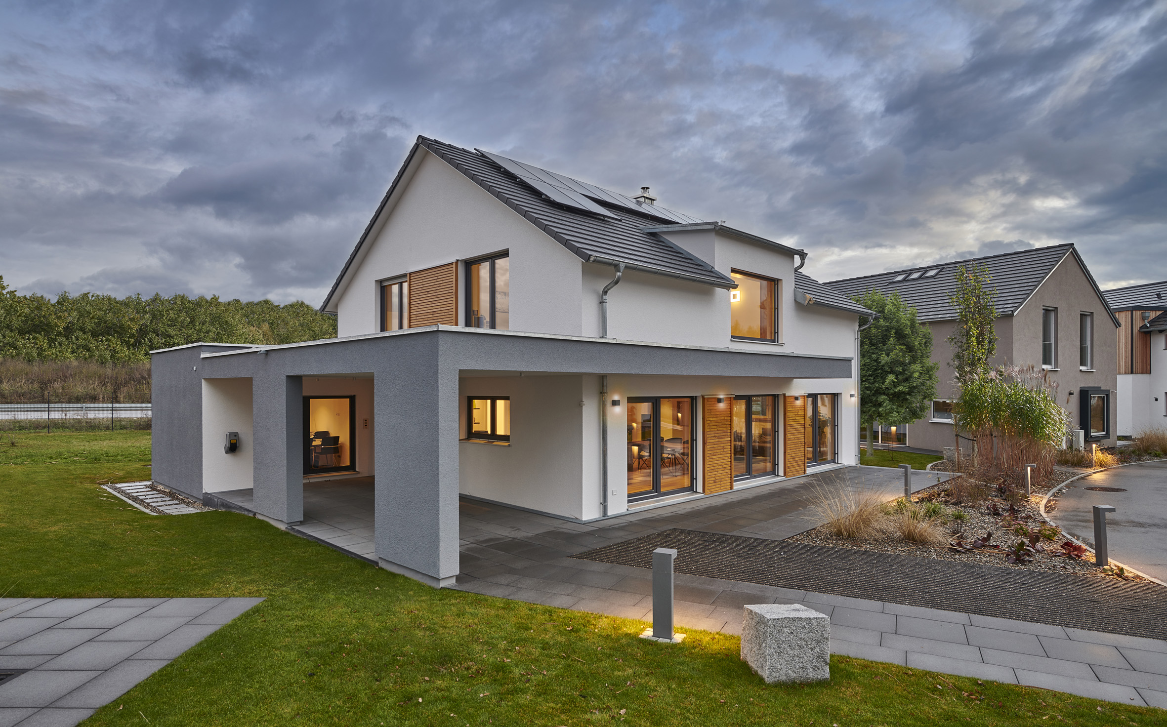Neues Musterhaus von Fertighaus WEISS in der FertighausWelt Günzburg